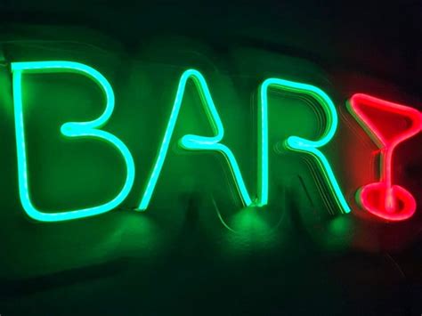 Painel Letreiro Neon Led Bar Iluminação 50cm Controle Elo7