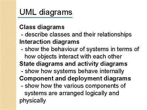 Objectoriented Software Development Class Diagrams And Its Implementation