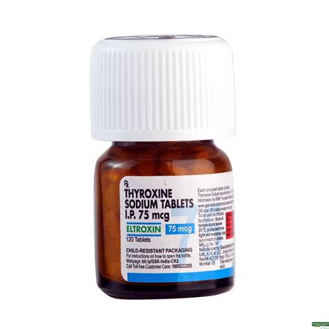 Buy Eltroxin 100mcg 120 Tablets Online At Best Prices Wellness Forever