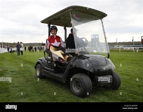 Aurelien Lemaitre Is Giving A Lift Back To The Weighing Room After Riding Allez Henri In The