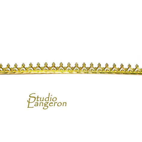 Natural Brass Gallery Wire Brass Wire Gallery Pattern Gallery Ribbon