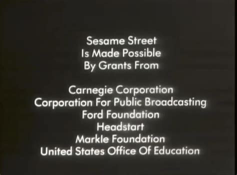 Sesame Street Funding Credits I Am Not A Loser I Wins Version