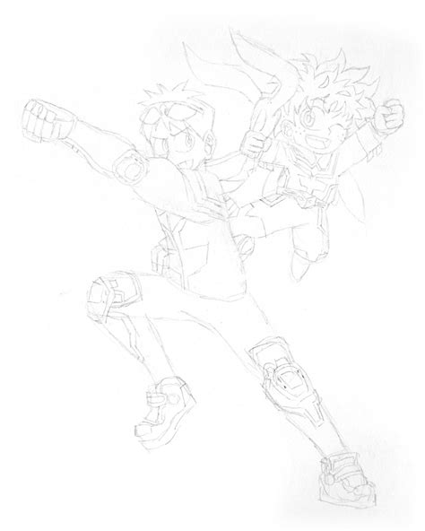 All Might Fan Duo Drawn By Me Rbokunoheroacademia
