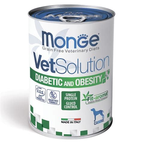 Monge VetSolution Dog Diabetic and Obesity купить в дискаунтере товаров ...