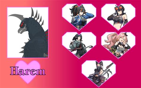 Gigans Harem By Darkdragon992 On Deviantart