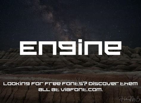 Engine Font Viafont