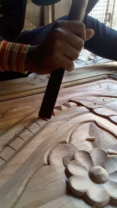 কাঠের দরজায় রুইতন মডেল করা দেখুন 😱😱 Shorts Youtube