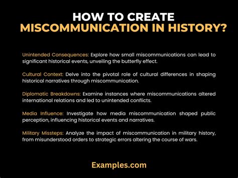 19 Miscommunication Examples In History Examples