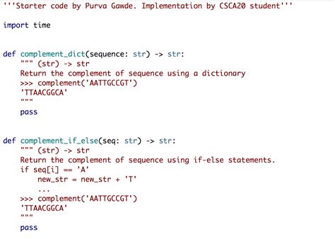 Solved Starter Code By Purva Gawde Implementation By Csca Chegg