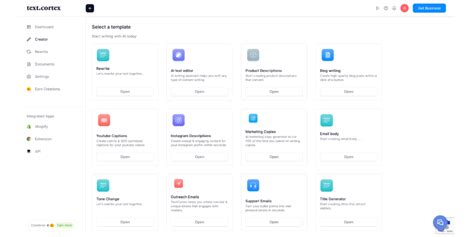 Understanding The Features Of Textcortex Ai Top Review