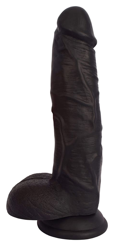 JOCK 9 Inch Dong With Balls Black Sex Toy Distributing