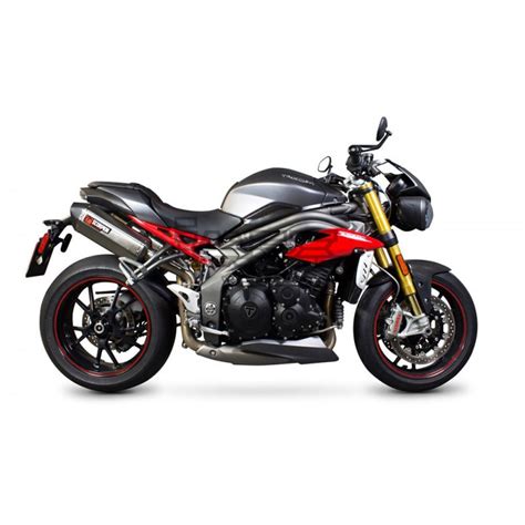 Silencieux SCORPION Serket Triumph SPEED TRIPLE 1050 R S 2016 2017