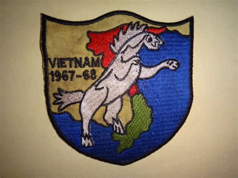 Vietnam War Patch Us Military Forces In Vietnam 1967 68 Period £847