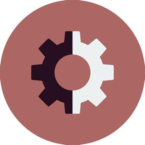 Cog Vector Icon 21024459 Vector Art At Vecteezy