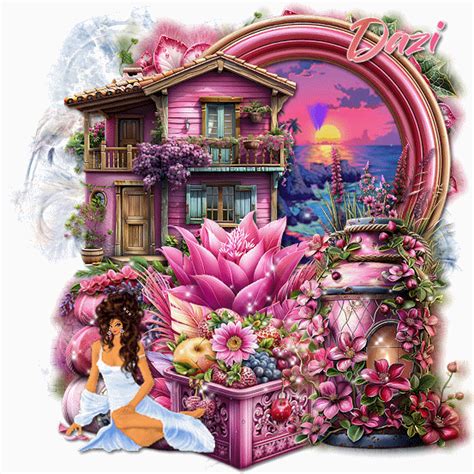 Dazi Hearts And Flowers Cherie Wendytenny 323013