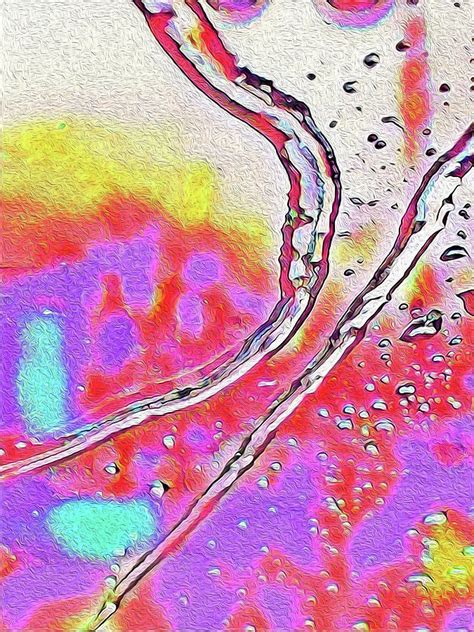 Running Flow Digital Art By Margaret Meg Murray Fine Art America