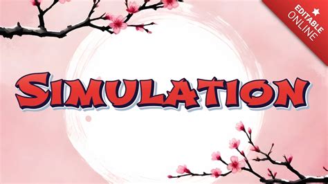 Simulation Asian Comic Font Text Effect Generator