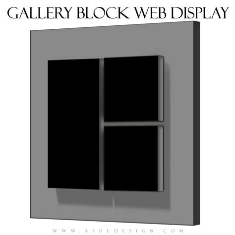 Ashe Design Triple Triumph Gallery Block Mockup Ashedesign