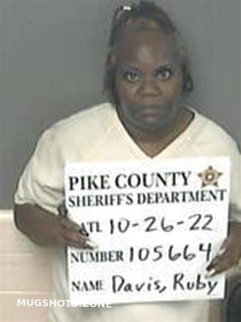 Ruby Nell Davis 10262022 Pike County Mugshots Zone