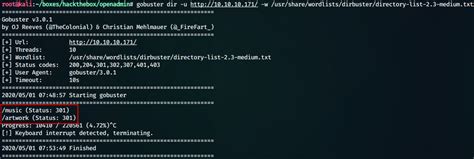 Hackthebox Openadmin
