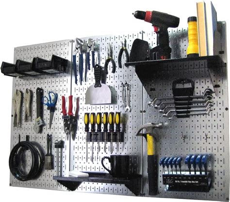 Wall Control 30 Wrk 400 Standard Metal Pegboard Workbench