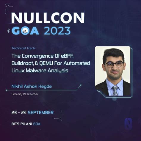 Nullcon On Linkedin Malware Linux Nullcongoa2023 Infosec Conference