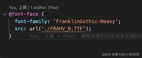 在 nuxt js 和 vue js 项目中引入第三方字体或艺术字 vue艺术字 csdn博客