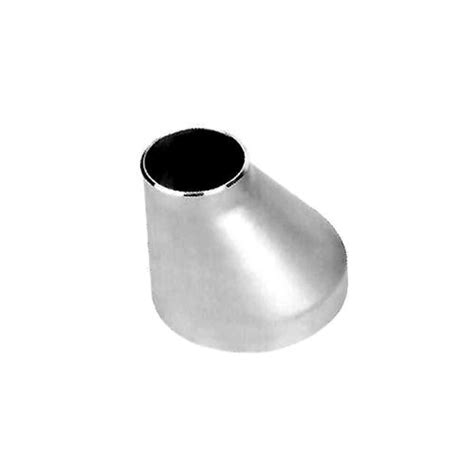 Eccentric Reducer Stainless Steel Polished Silver Finish Asme