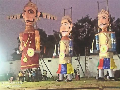 Kumbhakaran And Meghnads Effigy Will Also Be Burnt Along With Ravana