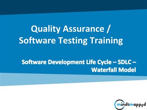 Software Development Life Cycle Sdlc Waterfall Model Ppt