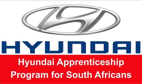Hyundai Apprenticeship Program 2023 For South Africans OpportunityHanger