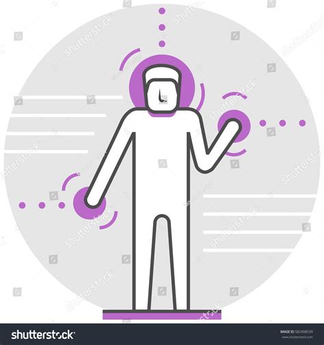 Human Computer Interaction Infographic Icon Elements Stock Vector Royalty Free 582908539