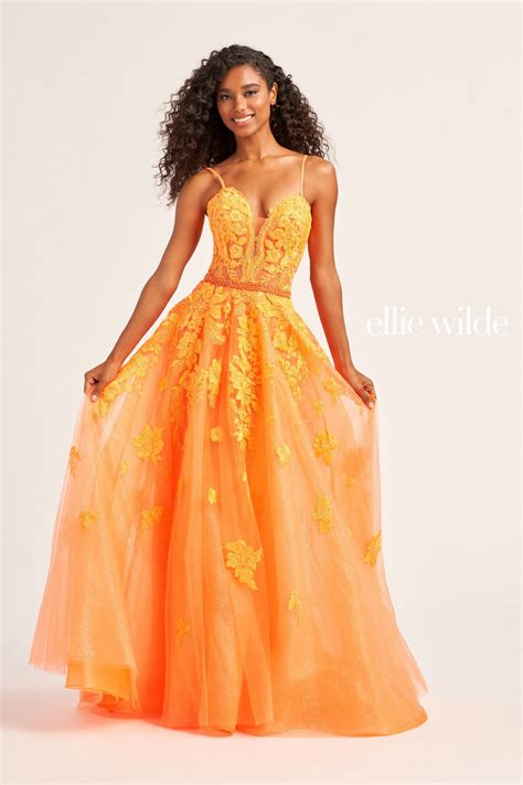 Bluebell Ellie Wilde Ew35016 Formal Glitter Prom Long Gown For 5650