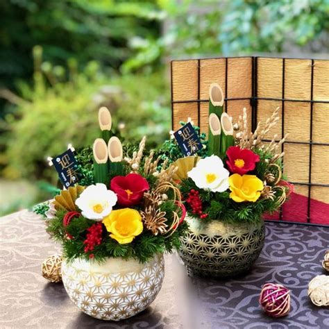 ミニお正月飾り門松 お正月 飾り 門松 お正月アレンジ