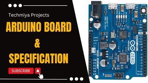 Arduino Board Specification Tutorials Part 4 Youtube