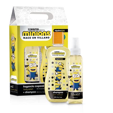 Set Algabo Minions Body Splash X 125 Ml Shampoo X 200 Ml Simplicity