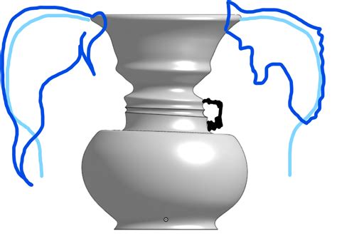 Face Vase Modeling Help Needed — Onshape
