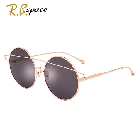 Rbspace Ashion Round Polarized Light Sunglasses Lady Classic Brand
