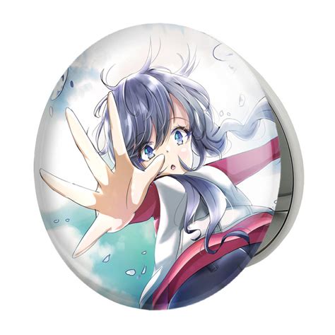 قیمت و خرید آینه جیبی خندالو طرح هینا انیمه تغییر آب و هوا با تو مدل تاشو کد 17641