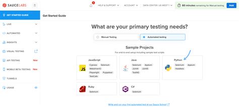 Automated Testing Tutorial Sauce Labs