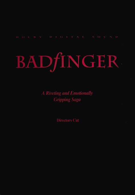 Badfinger Película 1997 Tráiler Resumen Reparto Y Dónde Ver