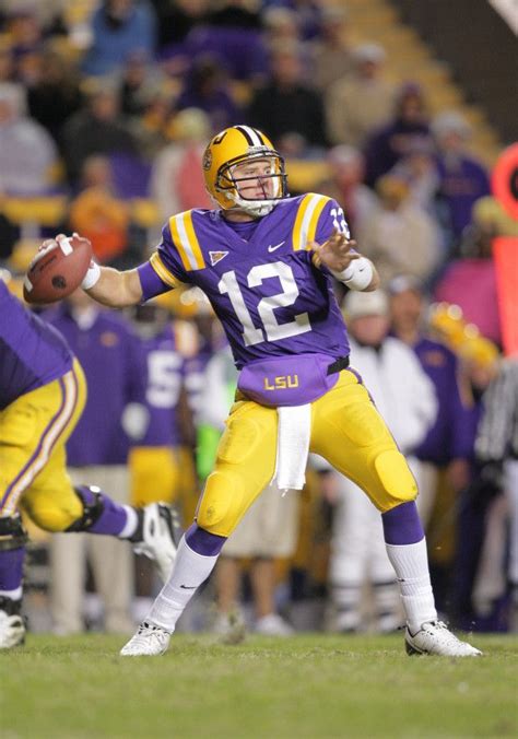 Lsu Football Uniform 2008 Purple On Gold Lsu Tigers Football Lsu