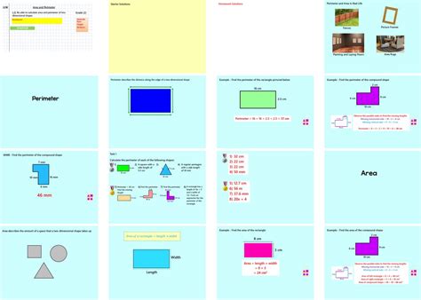 Maths GCSE Geometry PowerPoint Lessons D Shapes And Angles Teaching Resources