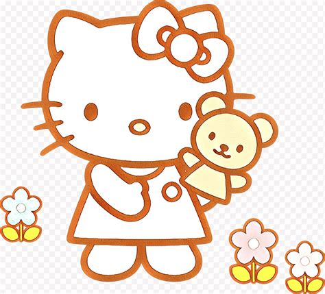 헬로 키티 마이 멜로디 스티커 산리오 컬러링 북 헬로 키티 스프링 휴대폰 인형 Png Klipartz