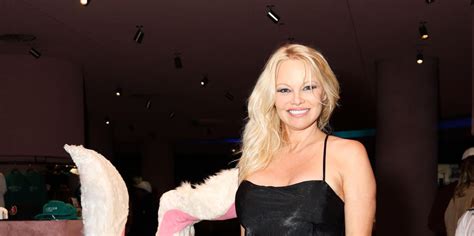 Pamela Anderson Does Her Hair With A G String Paper Magazine