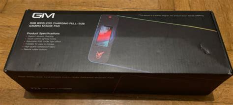 Pad Gim Rgb Wireless Charging Gaming Mouse