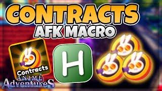 Best New Updated Macro Script Hack Wins Auto Contract More Anime Adventures Rosehub Mp