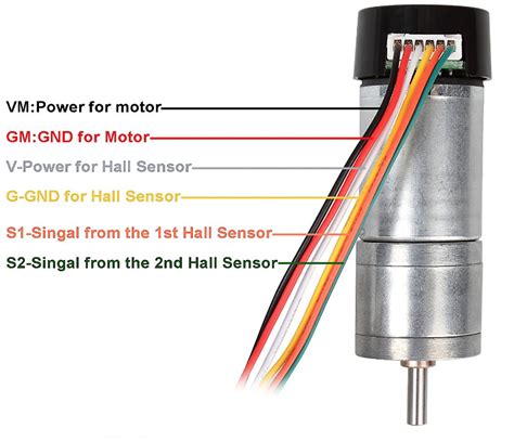 Hall Effects Sensor With Dc Motor Used As Encoder General Guidance