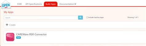 careware fhir app settings screen jprog support