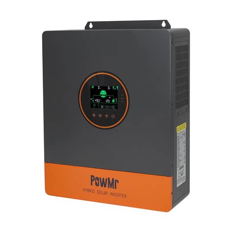 Powmr 5000w 48v Inverter Charger Mppt 110120v Bms Function Solar